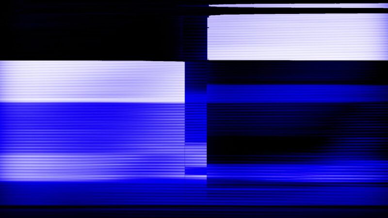 Glitching Screen Loop | Free Stock Footage Archive