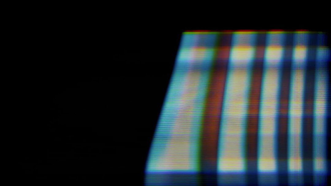 Square Pink Particles - Glitchy - Effect Loop