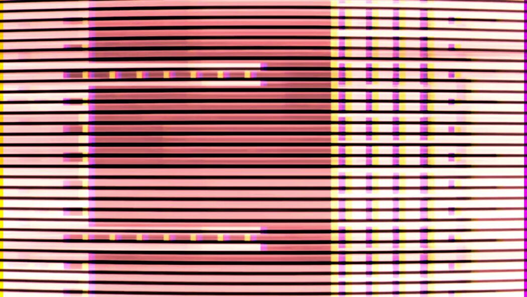 Glitch Screen - Vertical Defect Lines - Overlay / BG Effect Loop — Free ...