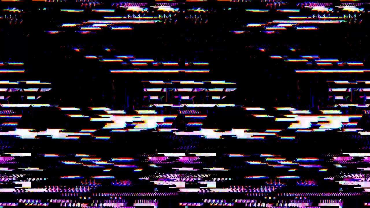 Dark Lofi Glitch Outlines - Effect Loop — Free Stock Footage Archive