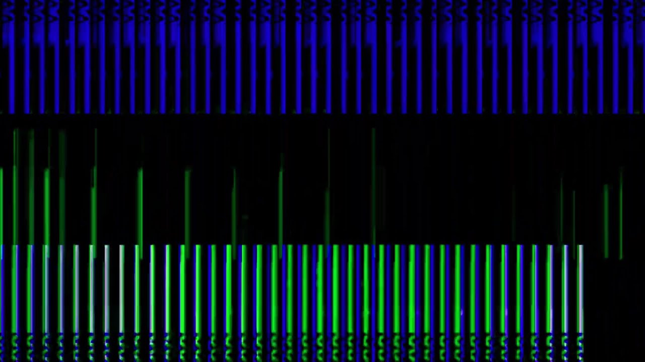 Broken Monitor Screen - Grid Glitch Effect Loop — Free Stock Footage ...