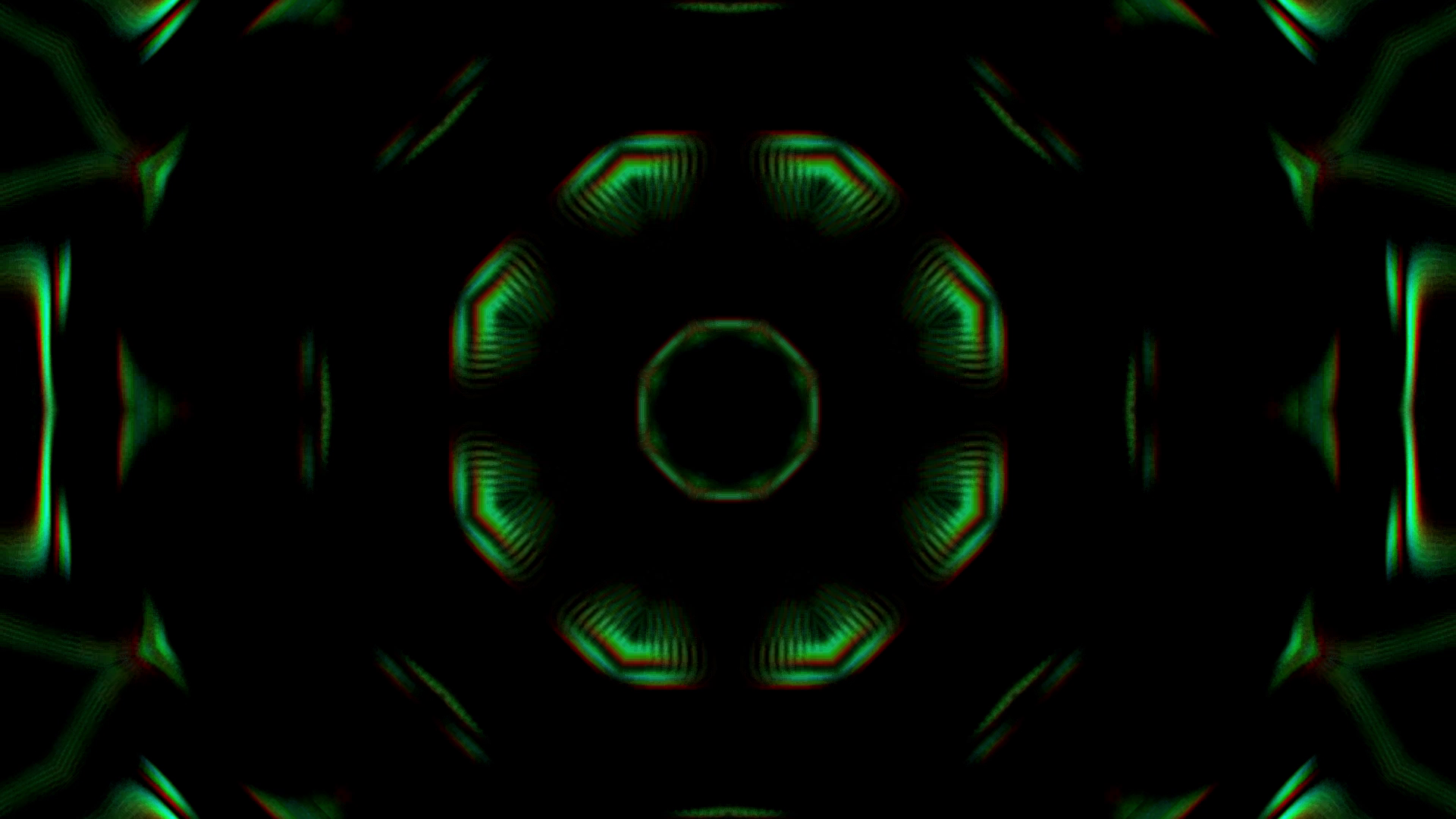 Dark Kaleidoscope Effect - Abstract Loop — Free Stock Footage Archive