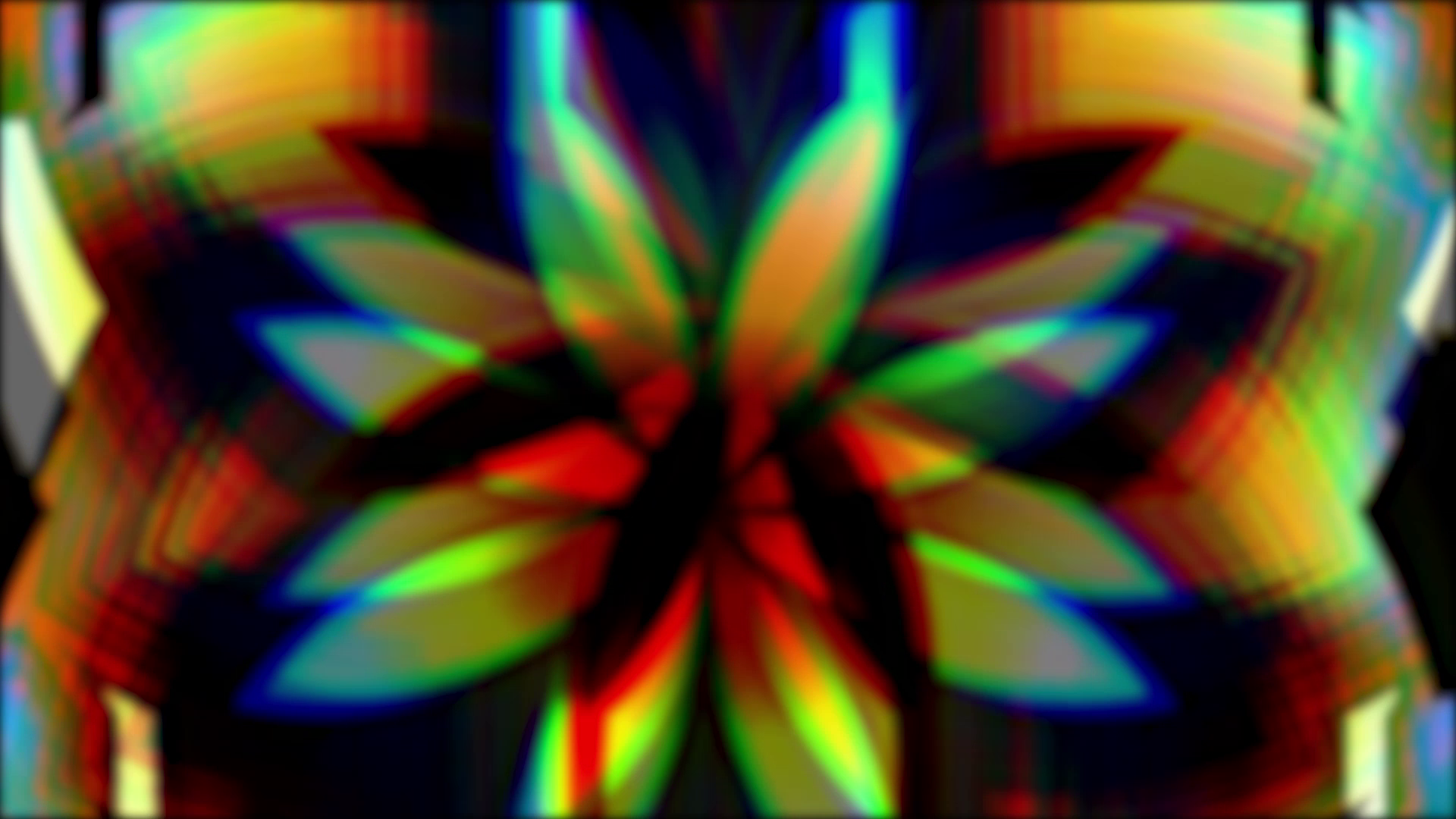 Turbulent Particles - Pseudo 3D Glitch - Effect Loop