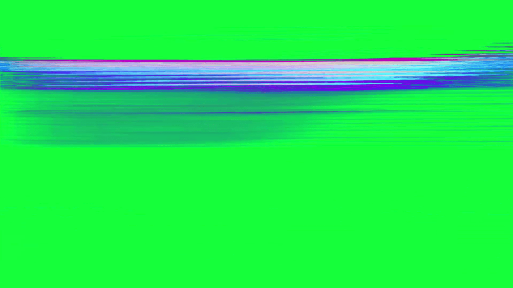 VHS Rewind Fragments - Glitch Overlay Error Effect