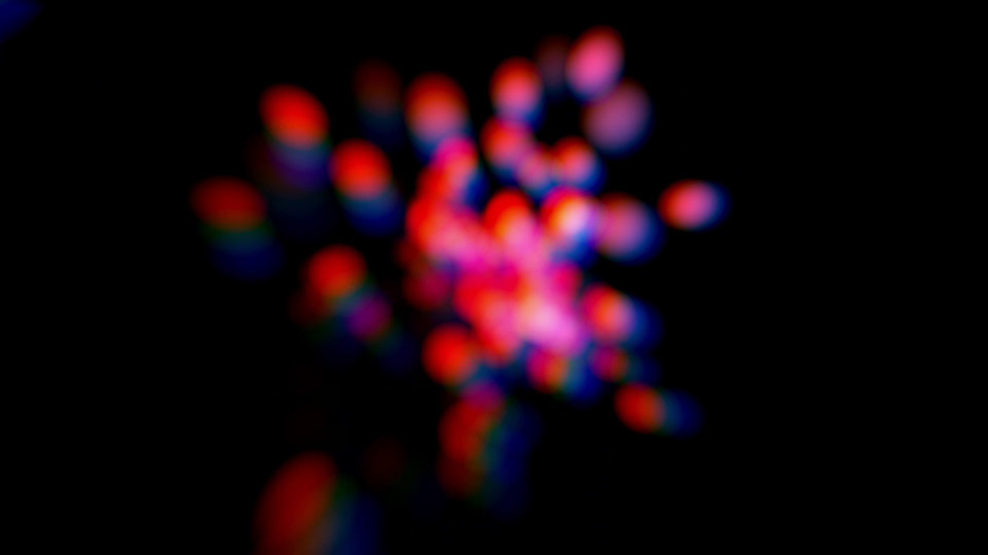 Rotating Particles - Romantic - Blurred Effect Loop — Free Stock ...