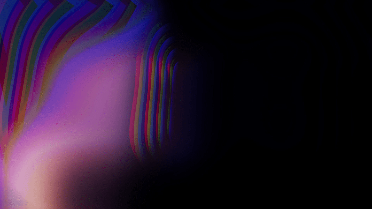 Slow Glitch Screen Elements Dark Effect Loop