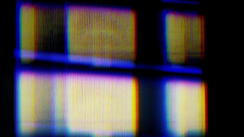 Creepy Tunnel Horror Footage - Lofi Glitched