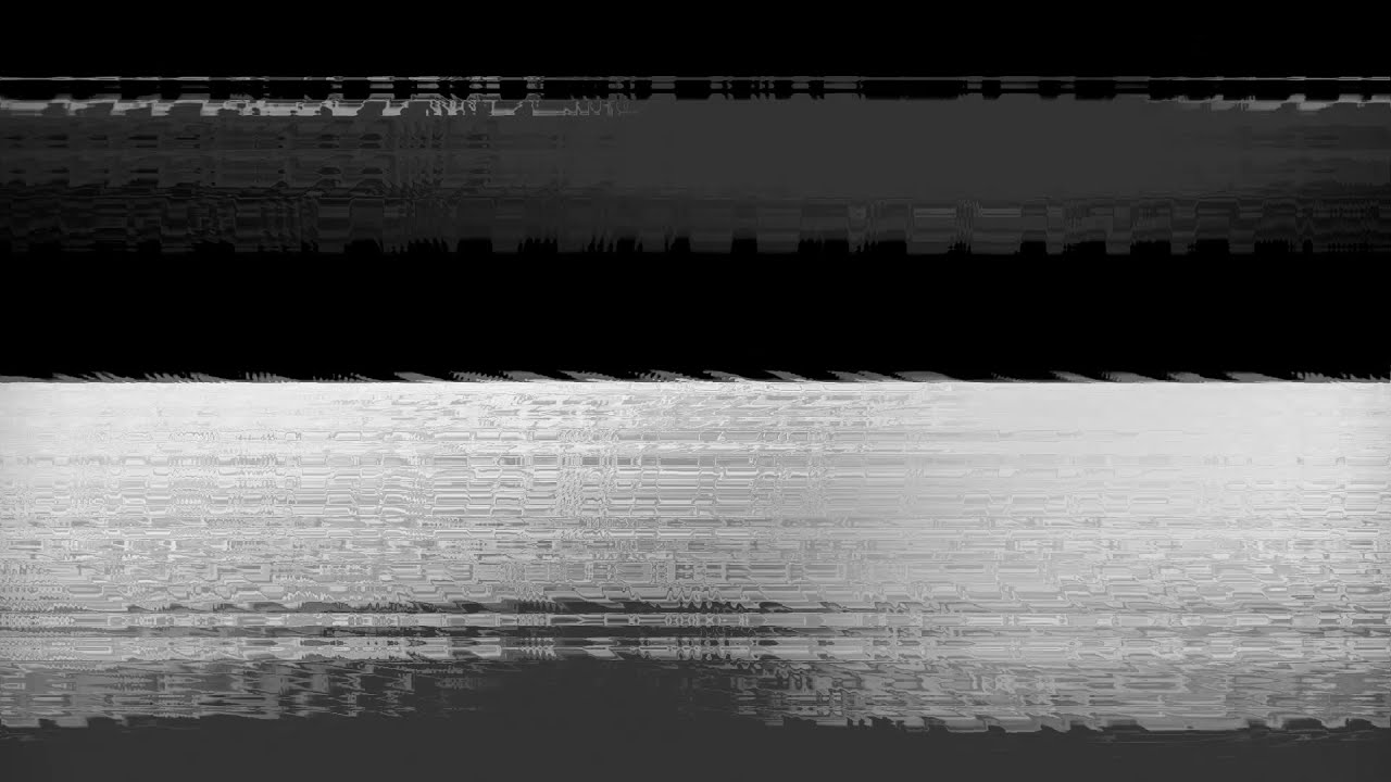 Dark VHS Rewind Glitch Effect - B&W Overlay Background Loop — Free ...