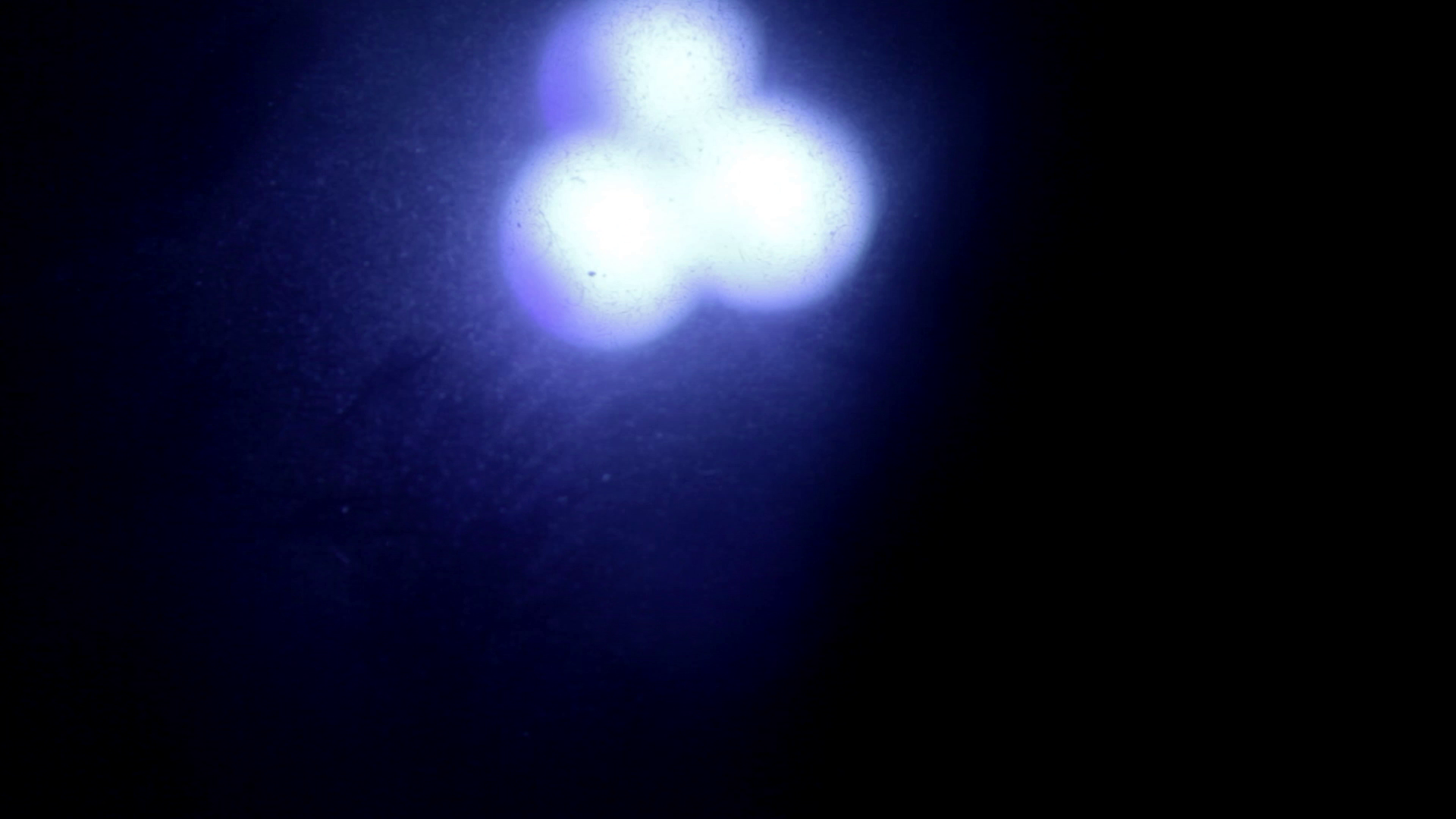 Blue Light Leak Overlay - Dusty Glass Surface - Black Background — Free ...