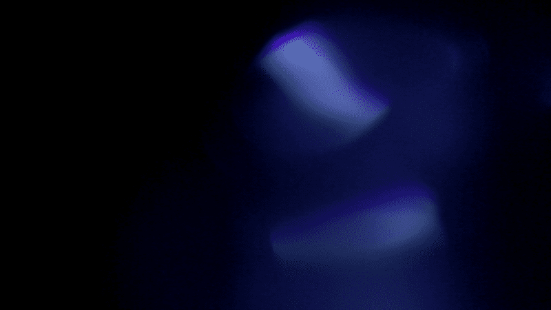 RGB Color Split Particle - Overlay Effect - Black Background Loop