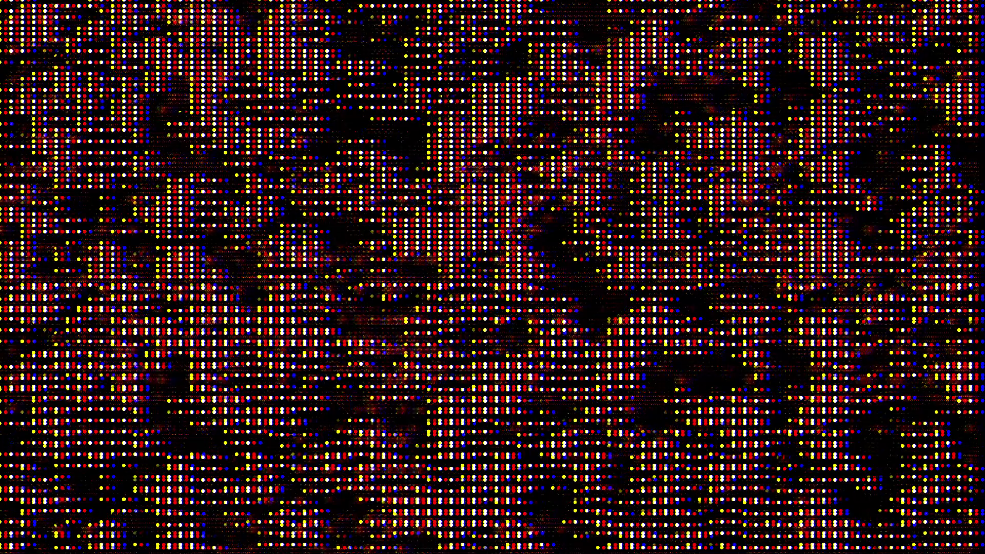 Cyber Screen - Abstract Digital Dots Effect — Free Stock Footage Archive