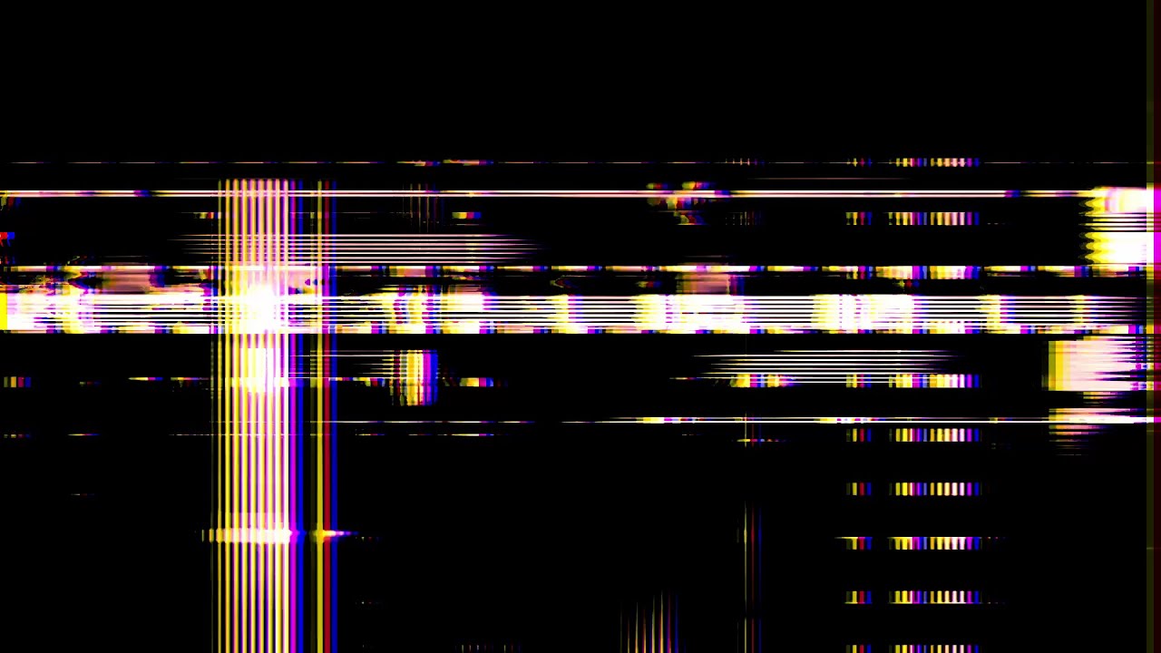 Dark Broken Monitor Effect - Digital Black Glitch Overlay / Background ...