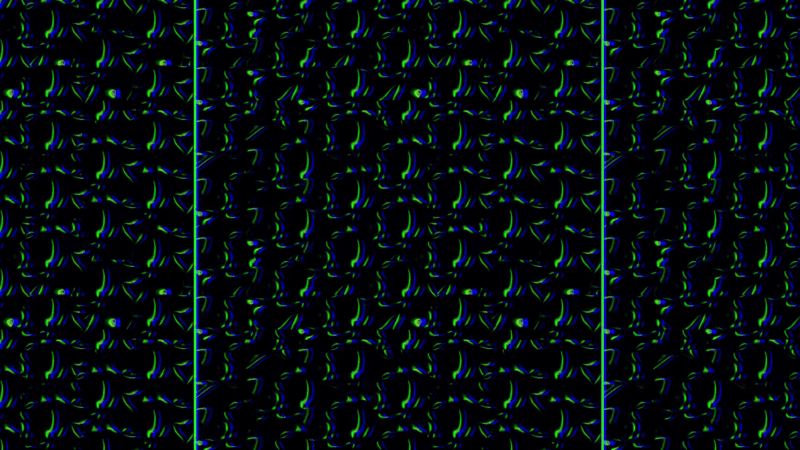 Dotted Digital Effect - Technoid - Overlay / Background Loop