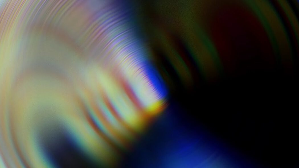 Dark Abstract Flickering Light Effect Background / Overlay Loop