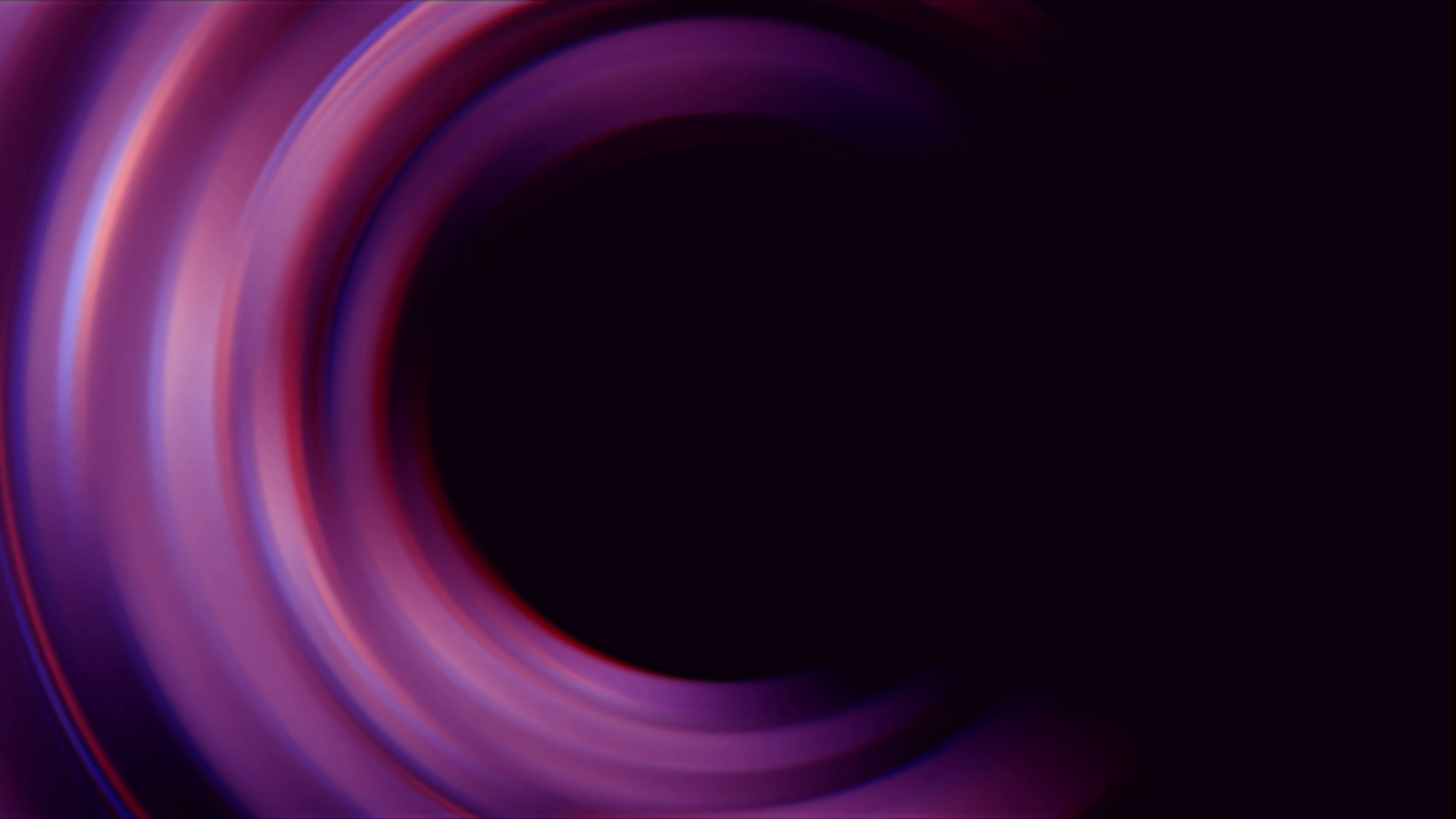 Abstract Half Circle Blurry Fading Effect Loop