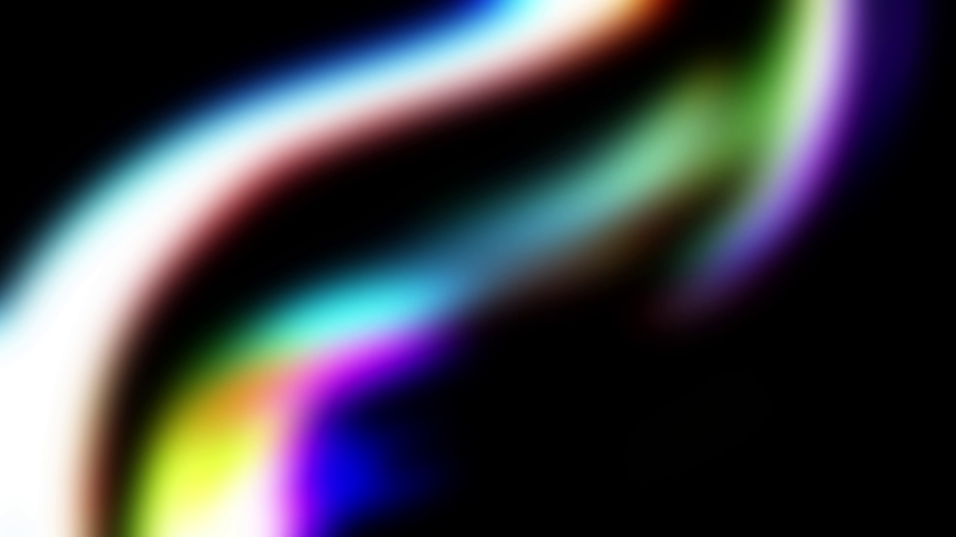 Blurred Abstract Rotating Motion - Black Background Loop — Free Stock ...