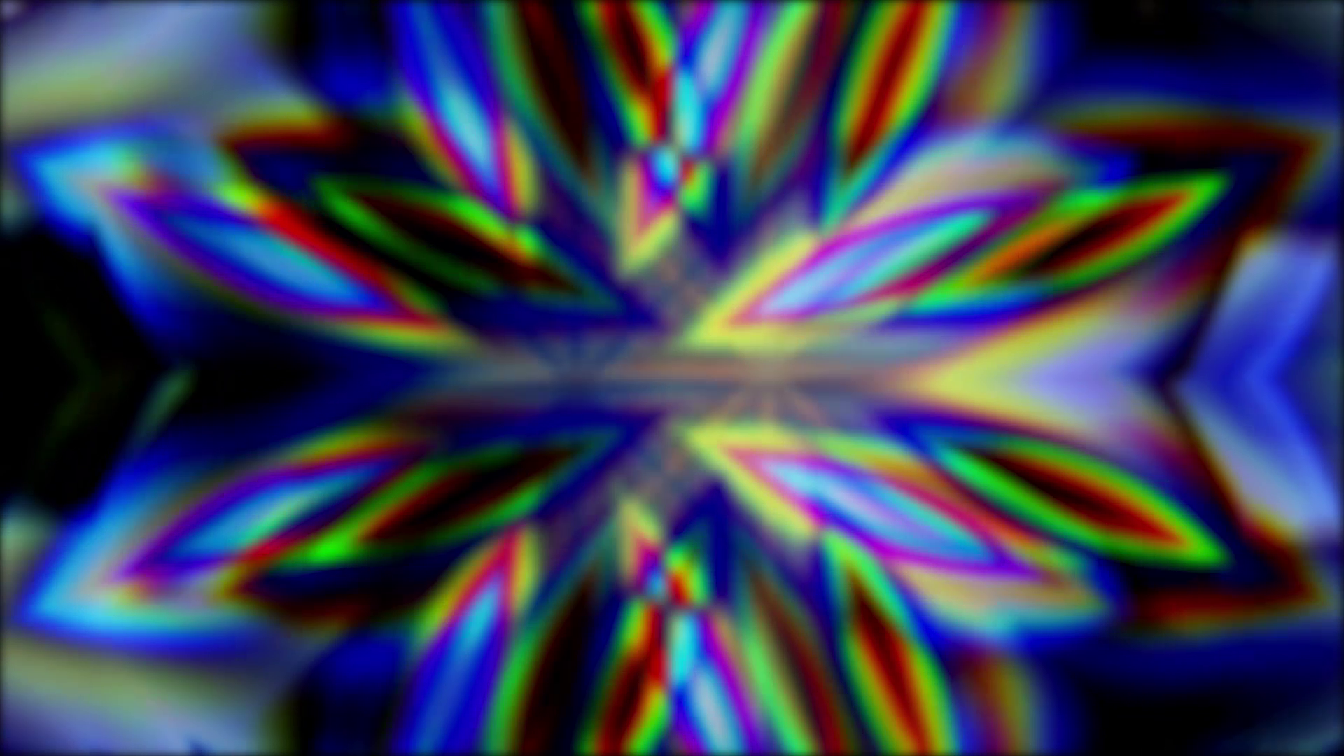 Broken Light - Abstract Floral - Effect Loop — Free Stock Footage Archive