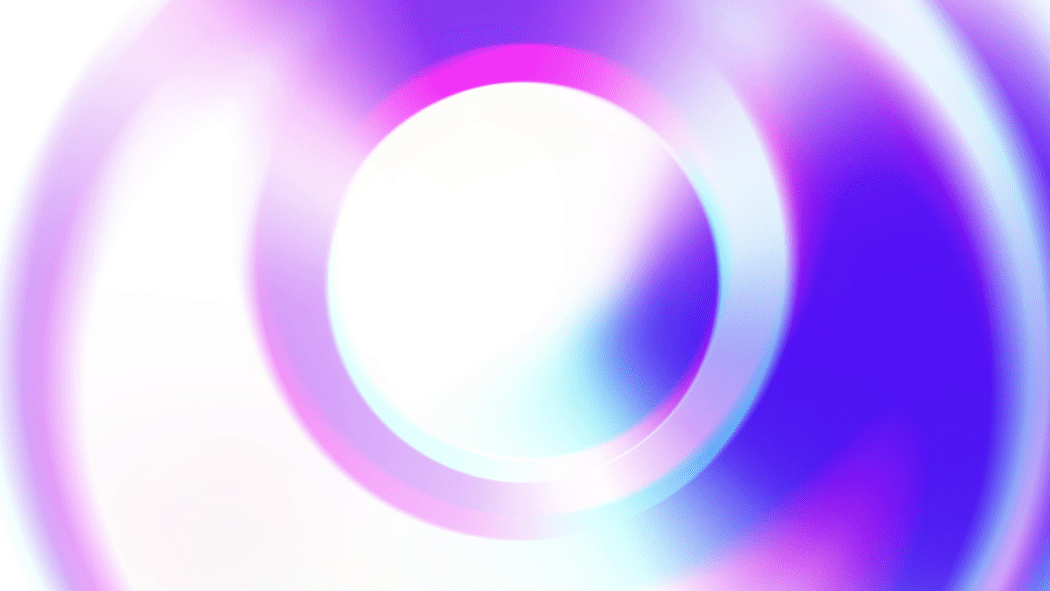 Blue Light Leak Overlay - Bokeh Fuzzy - Black Background