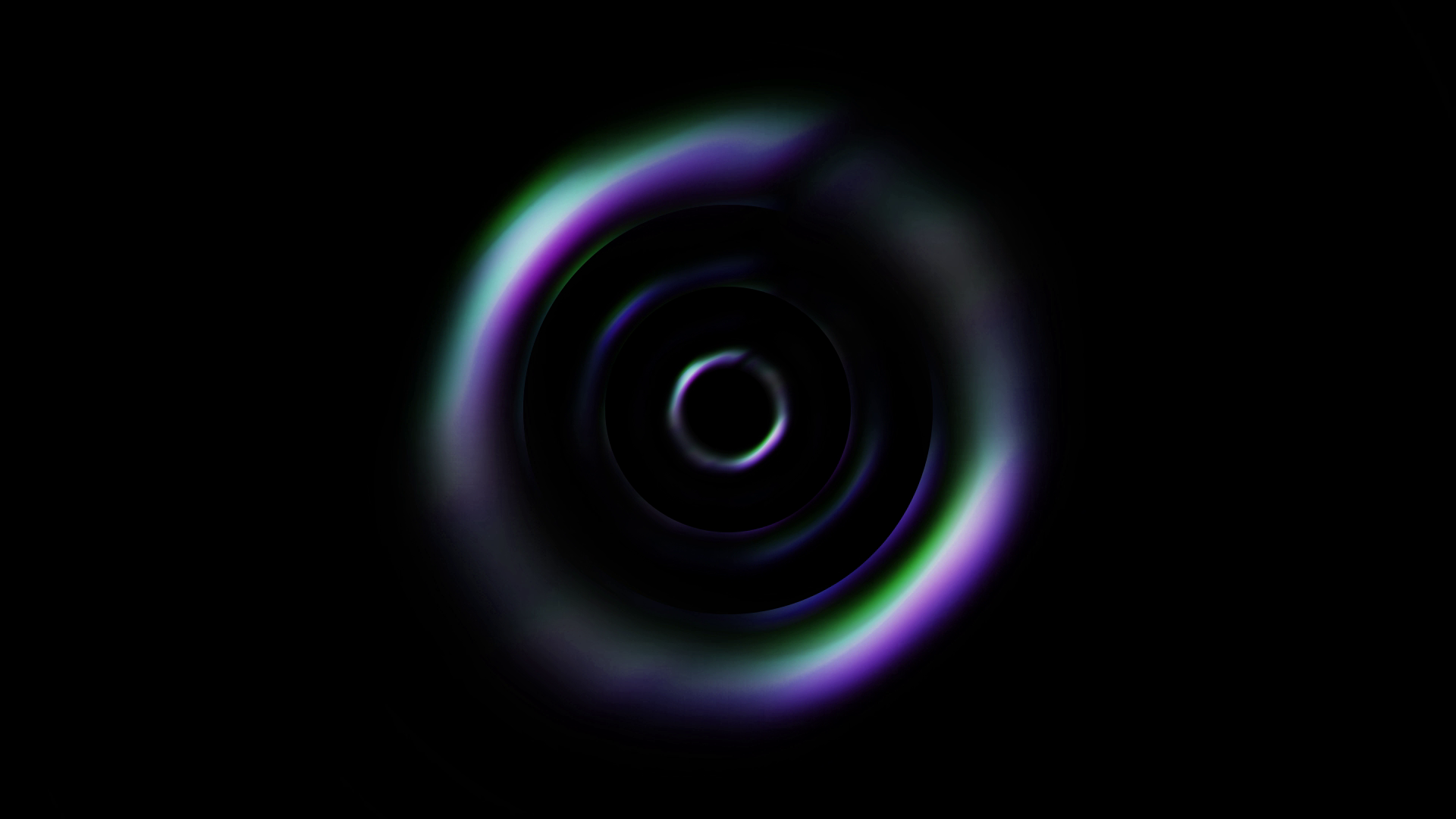 Dark Light Ring - Deep Effect Loop — Free Stock Footage Archive