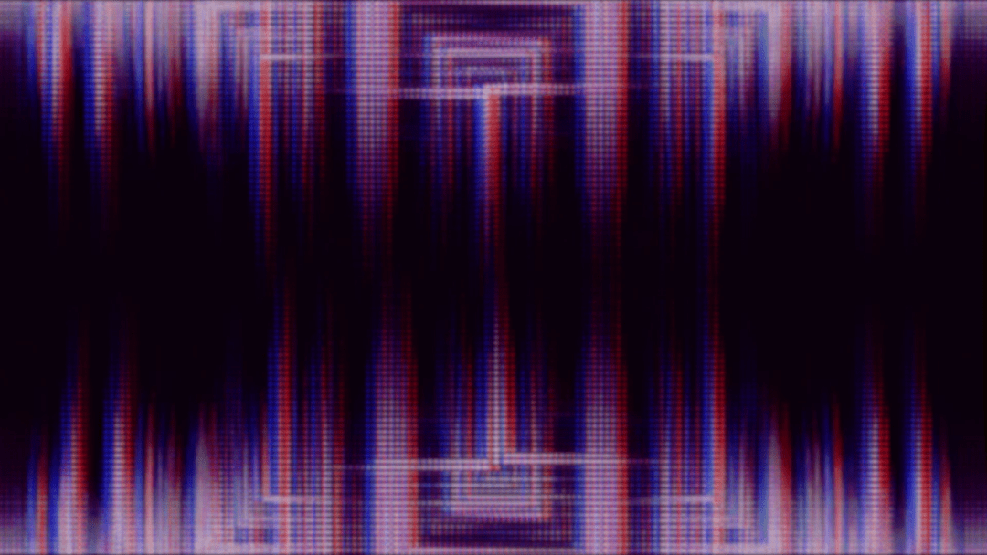 Creepy Red Circle / Ring - Horror Footage Loop Effect