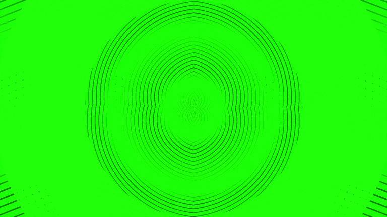 Green Screen TV VHS VCR Rewind Effect