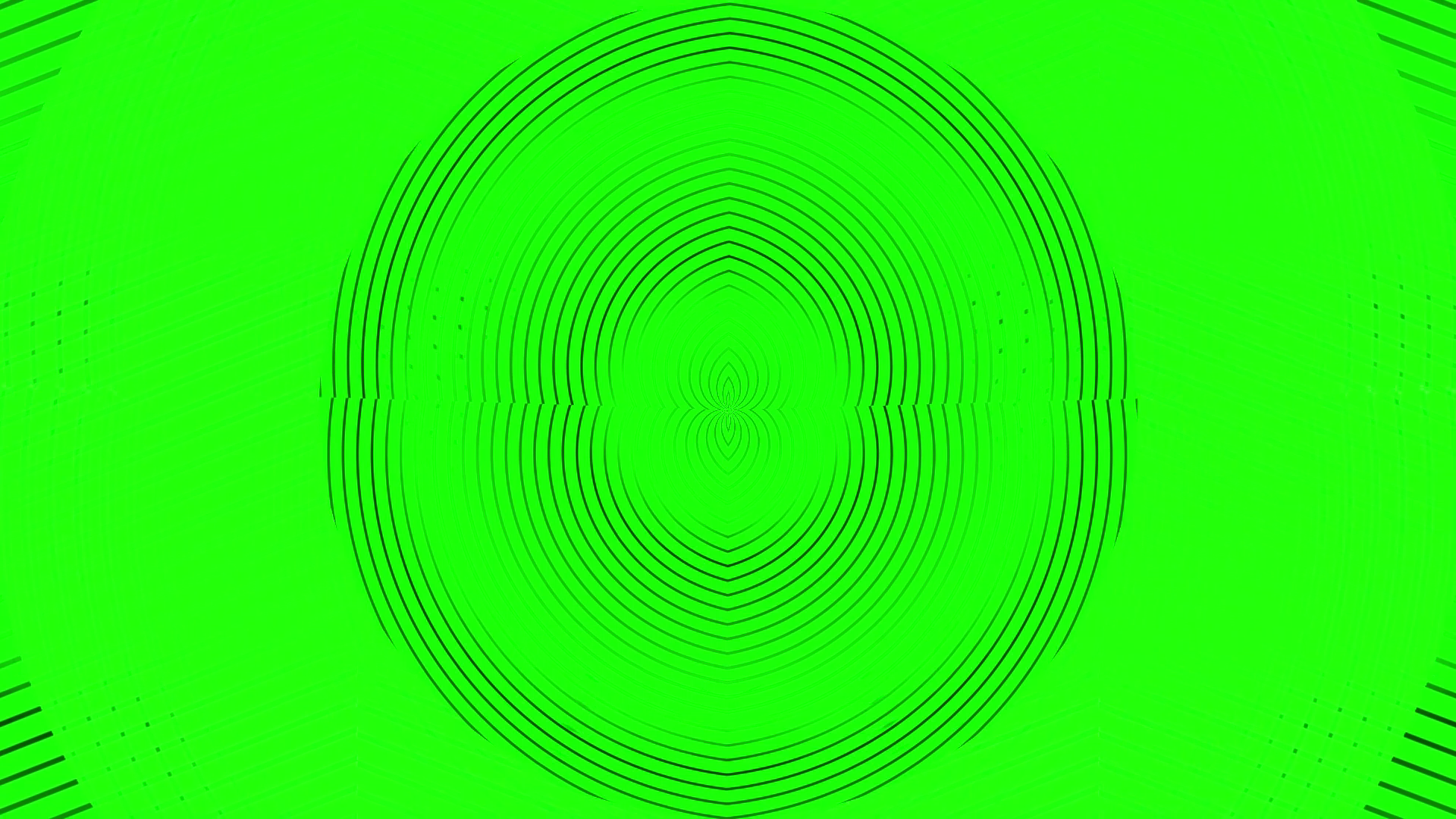 Fine Lines - Radio Signal - Green Screen Loop — Free Stock Footage Archive