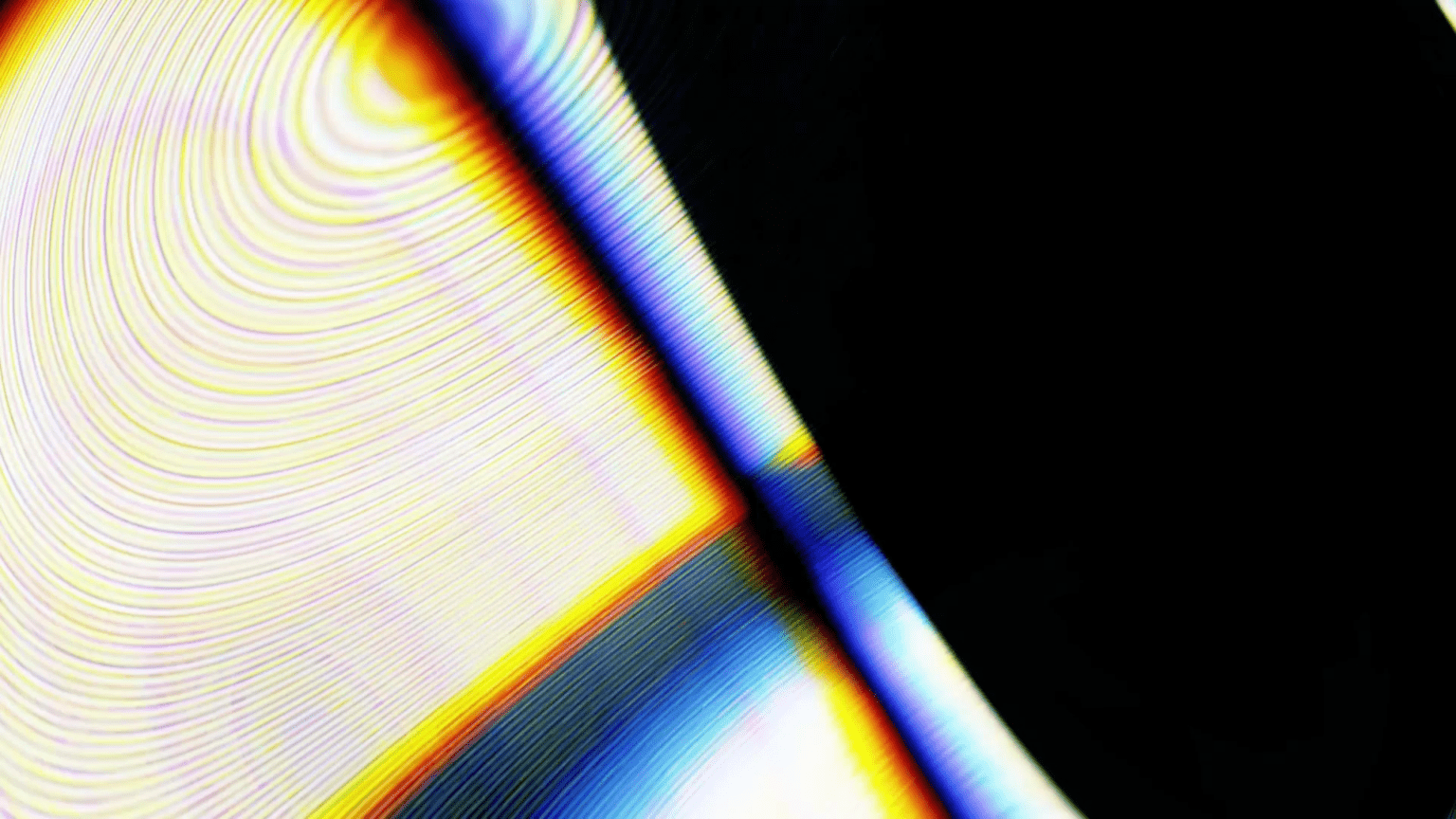 TV Static VHS Recorder Overlay - 3D Color