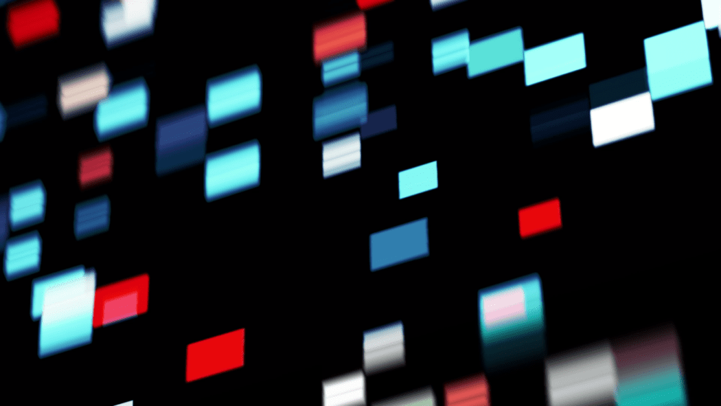 Glitch Screen Effect Frame - Destroyed Pixels - Loop