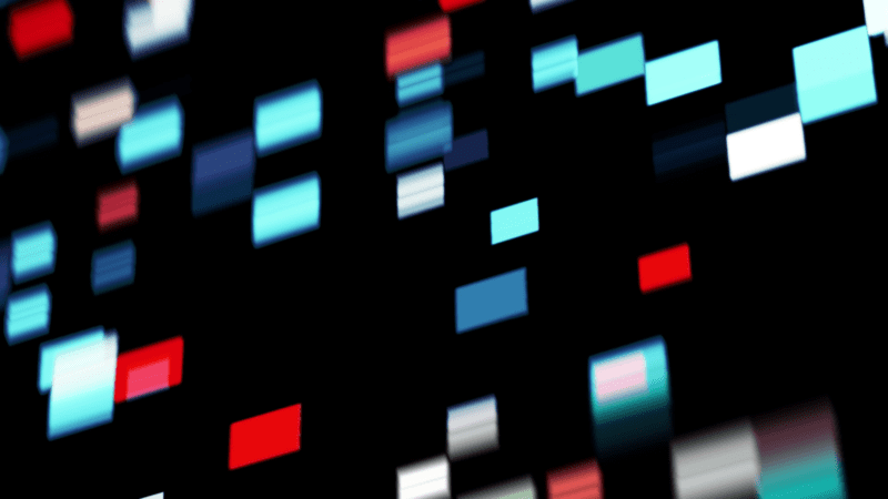 Glitch Screen Effect Frame - Destroyed Pixels - Loop