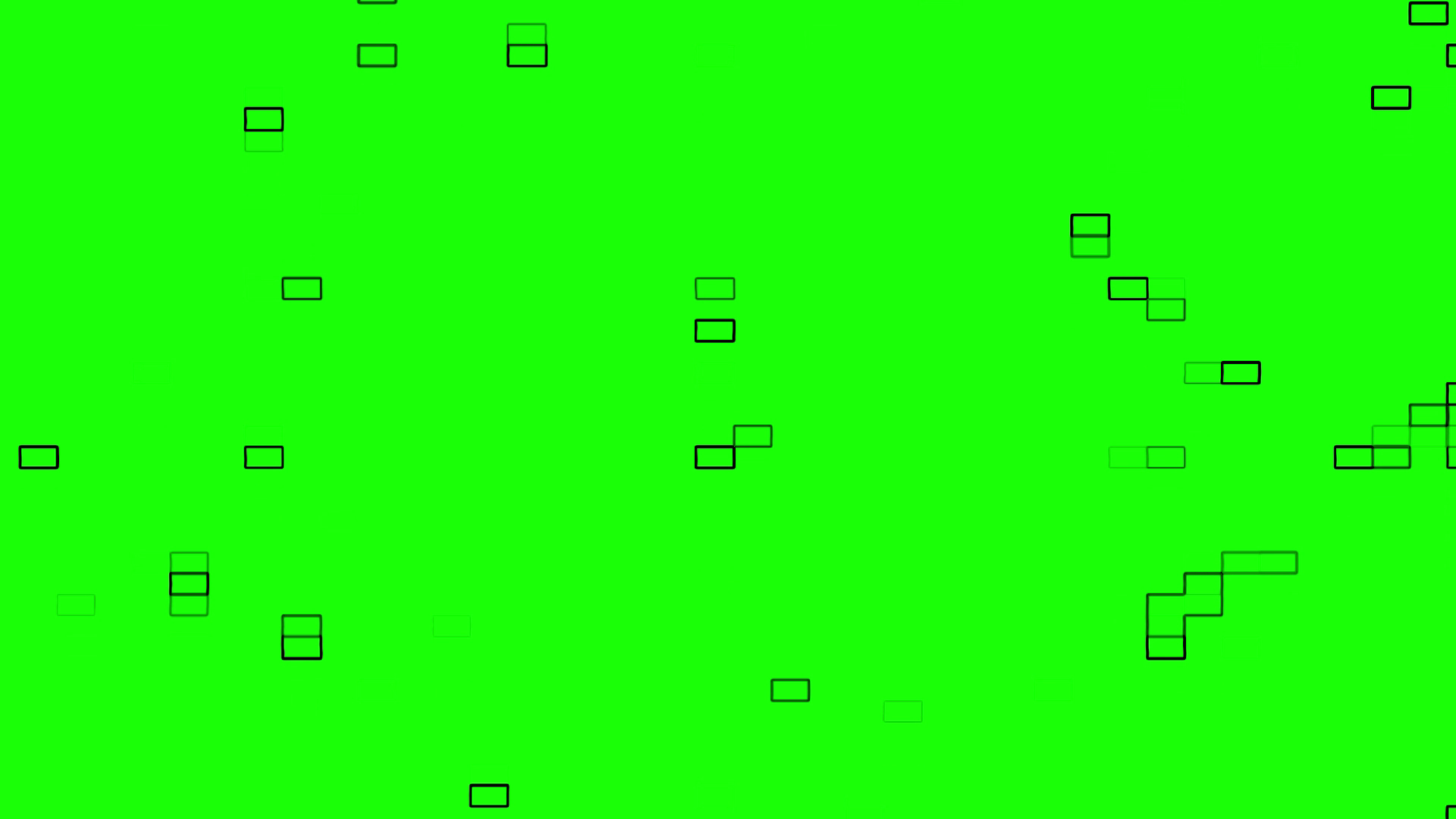 Outline Rectangles -UP- Abstract Green Screen Loop — Free Stock Footage ...
