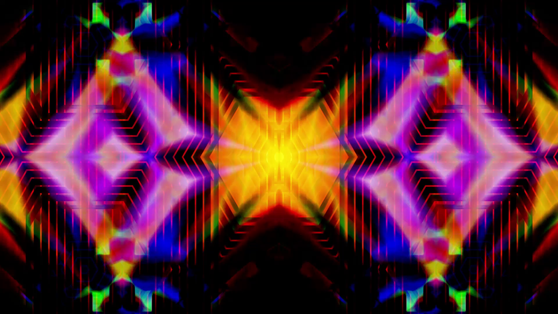 Trippy Symmetry - Psy Effect Loop — Free Stock Footage Archive