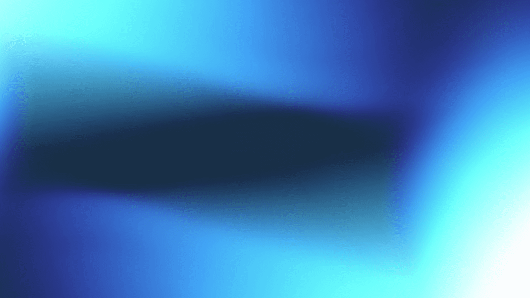 Blue Light Leak Overlay - Transition Cyan Sparkles