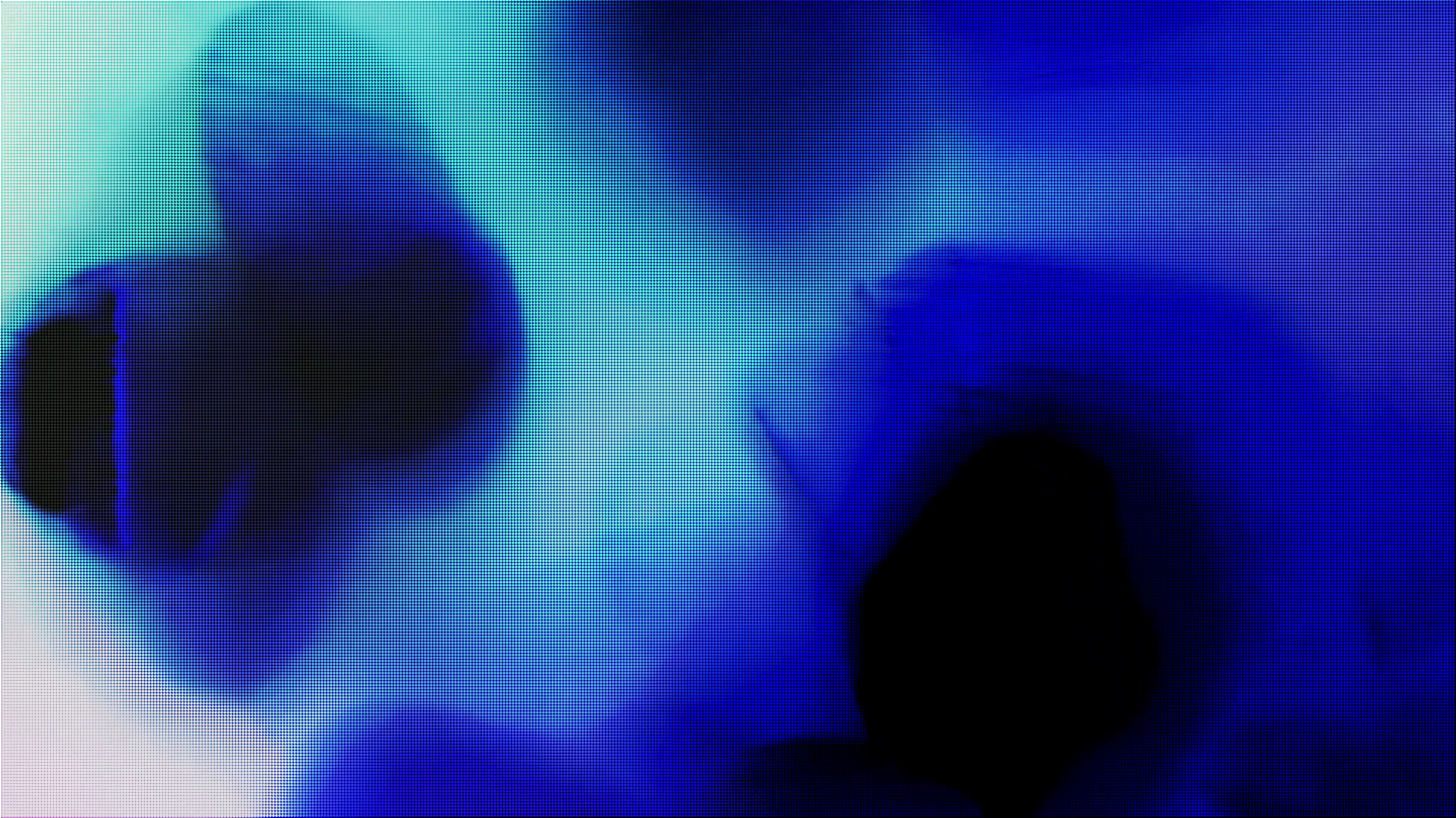 Strange Blue Light Leak - Dotted Effect Loop — Free Stock Footage Archive