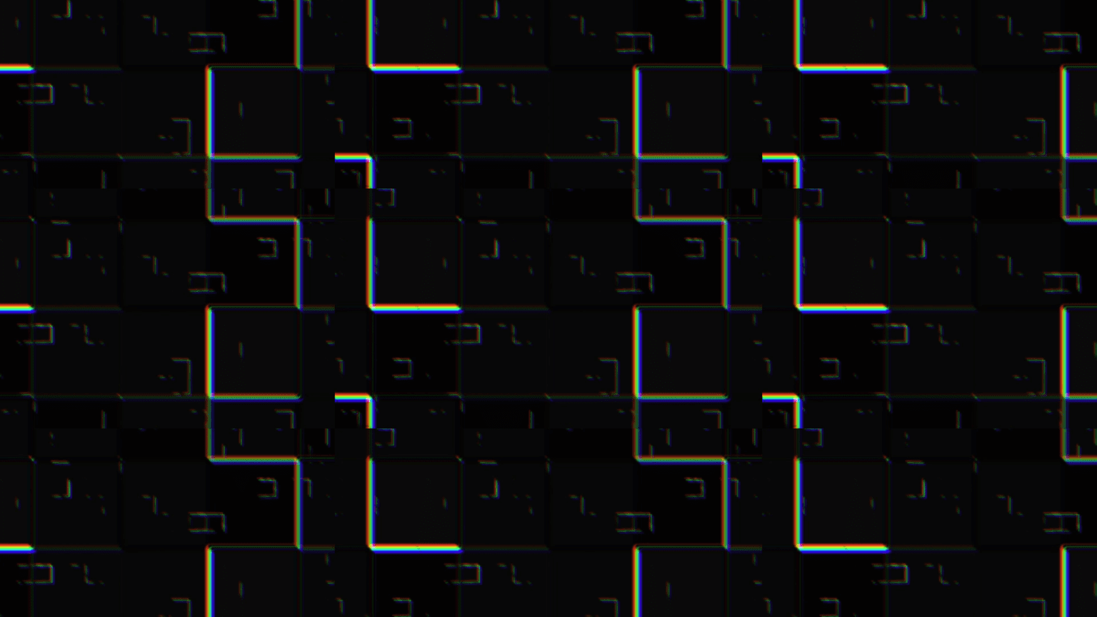 Green - Screen Glitch - Pattern Shake - Effect Loop