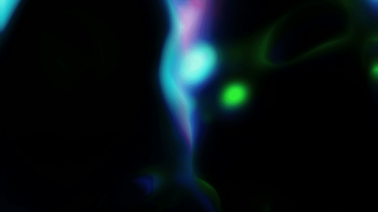 C-Split Particles - Glitched - White Background Loop