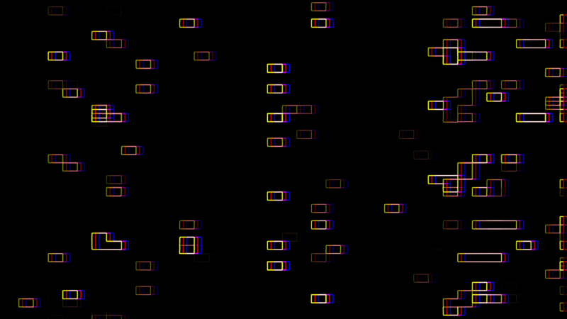 4K Glitch Structure Texture - Effect Loop Layer