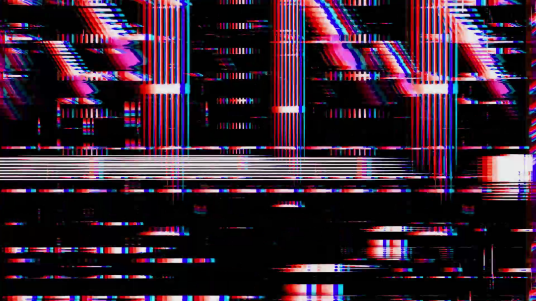 Deep Space - Glitch Screen Pixel - Broken Monitor Effect Loop