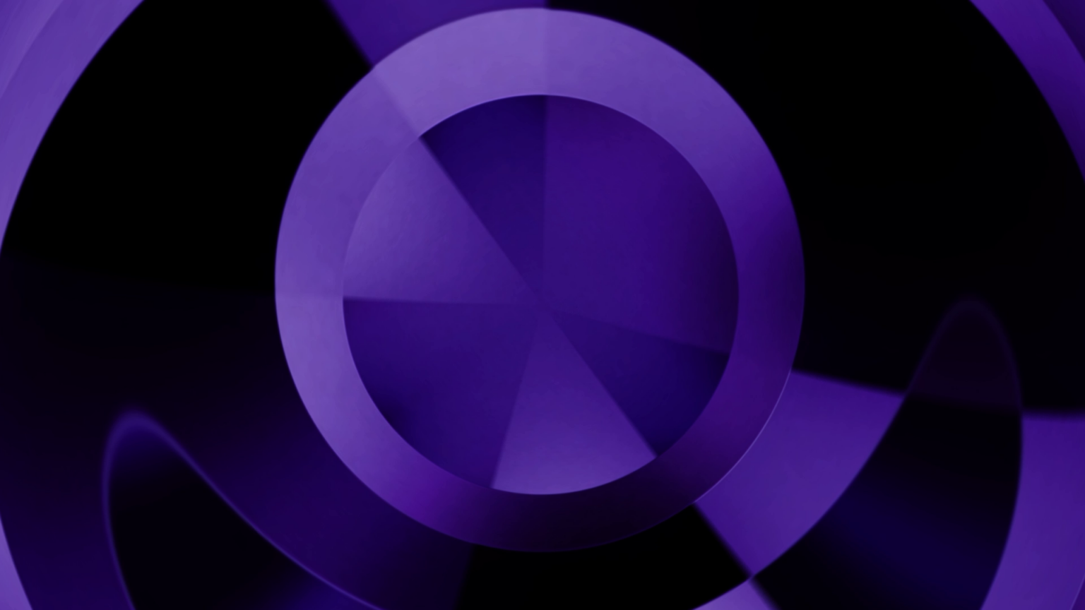 Clean Dark Blue - Dynamic Light Background Loop
