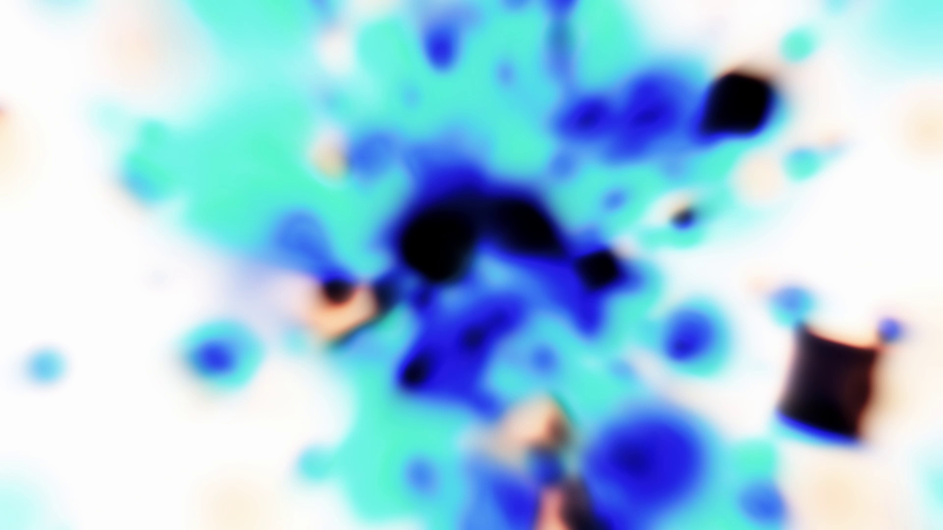 Abstract X Ray Particles Blue Loop Effect — Free Stock Footage Archive 5292