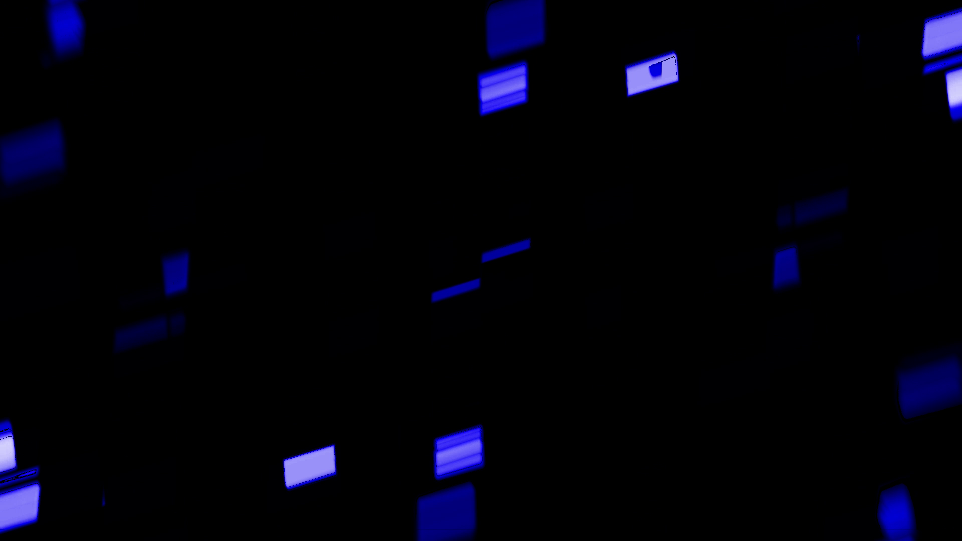 Blue Glitch Screen Pixel - Defect Monitor Loop — Free Stock Footage Archive