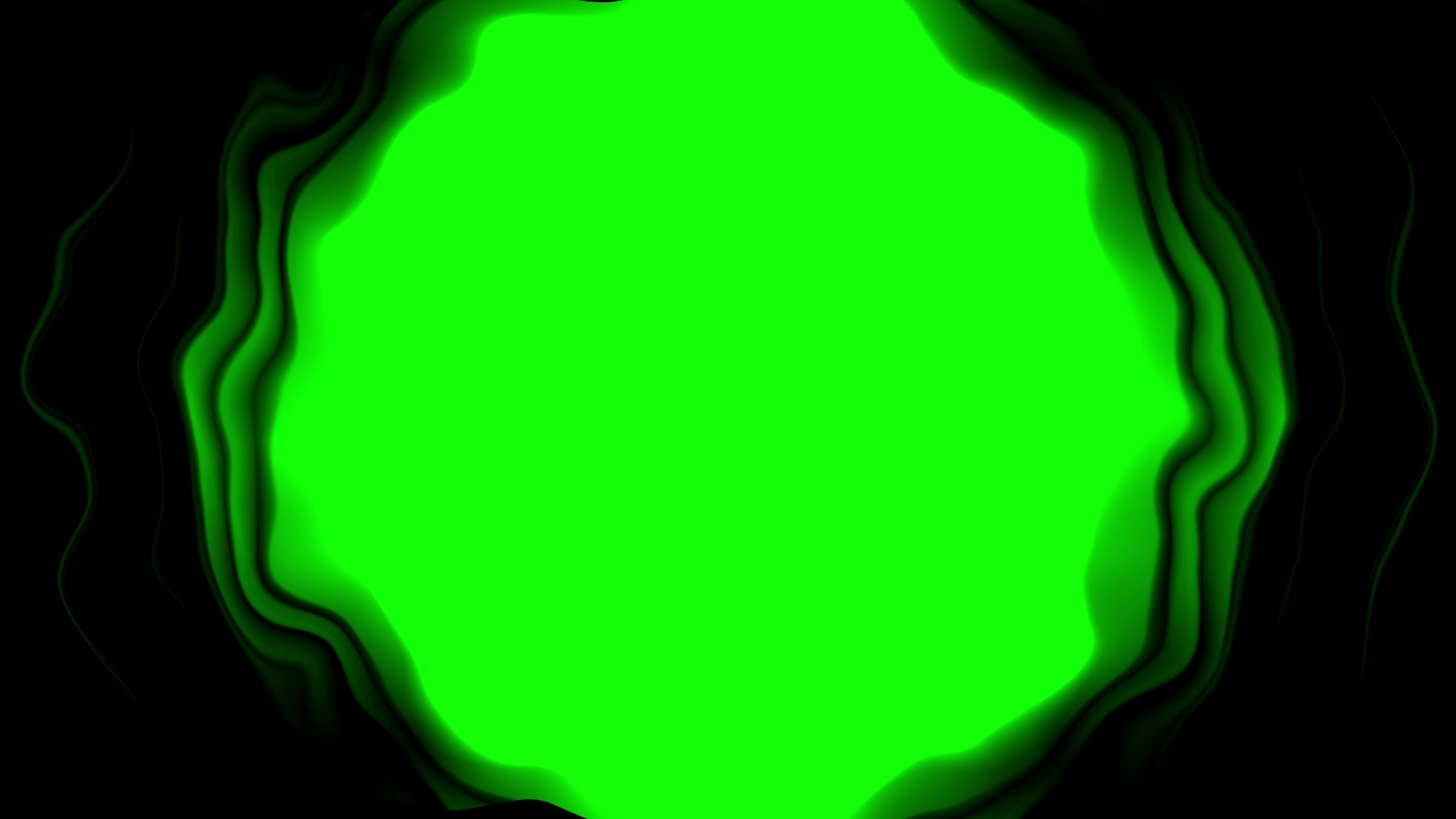 Strange Round Green Screen Ramen - Liquid Loop — Free Stock Footage Archive