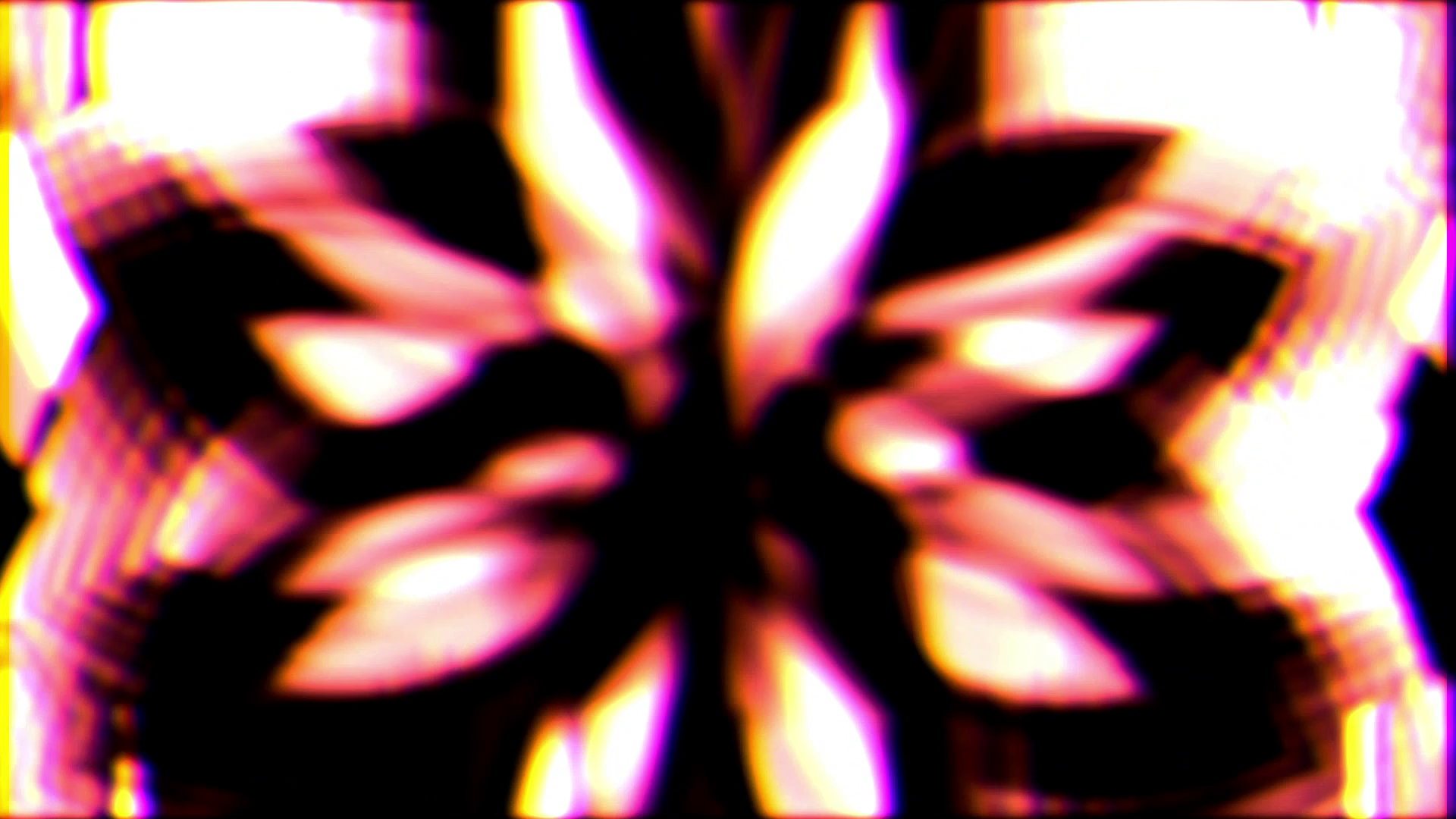 Abstract Floral Glitch - Trippy Effect Loop — Free Stock Footage Archive
