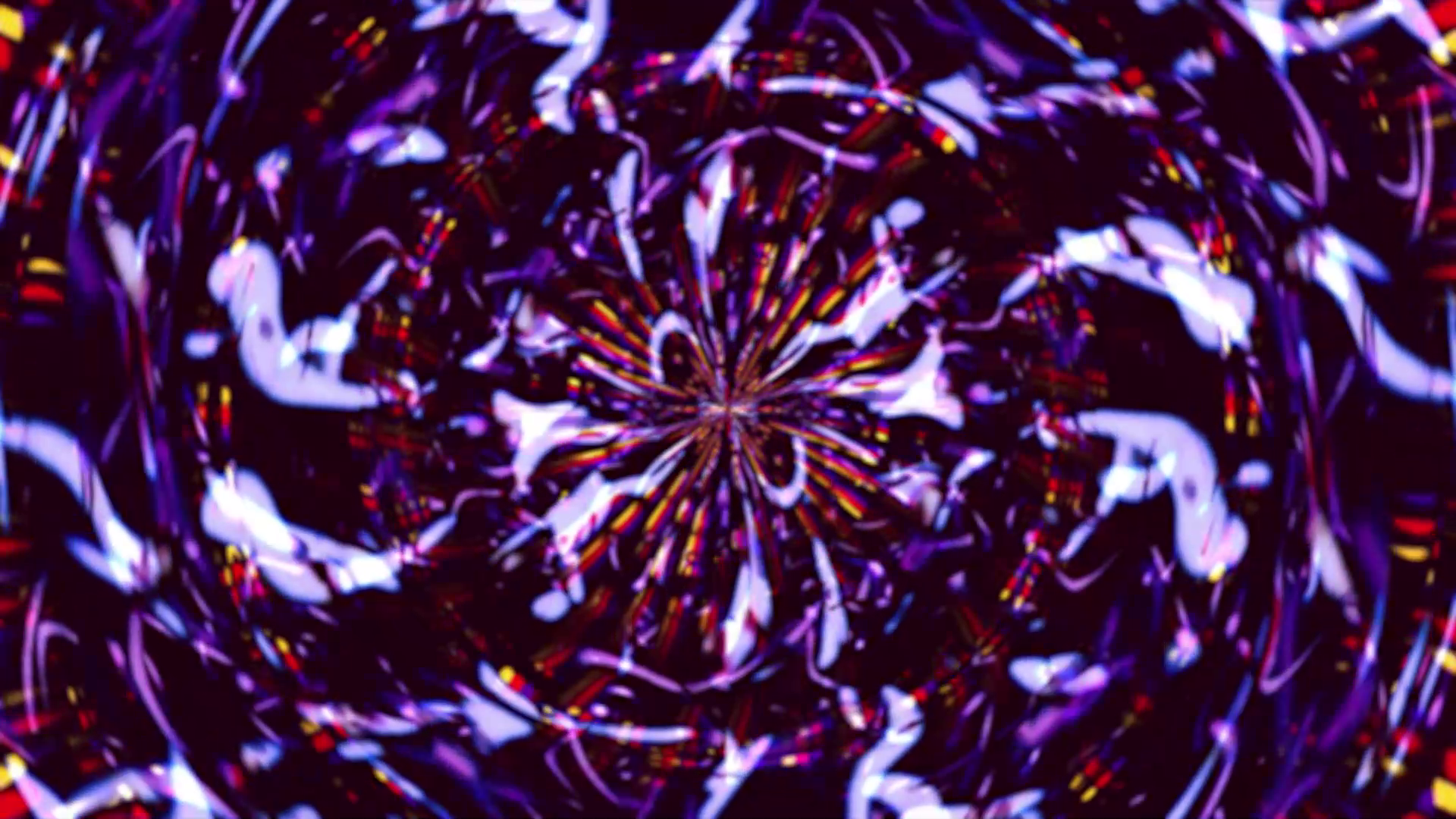 Complex Kaleido Pattern - Ghost - Trippy Loop. — Free Stock Footage Archive