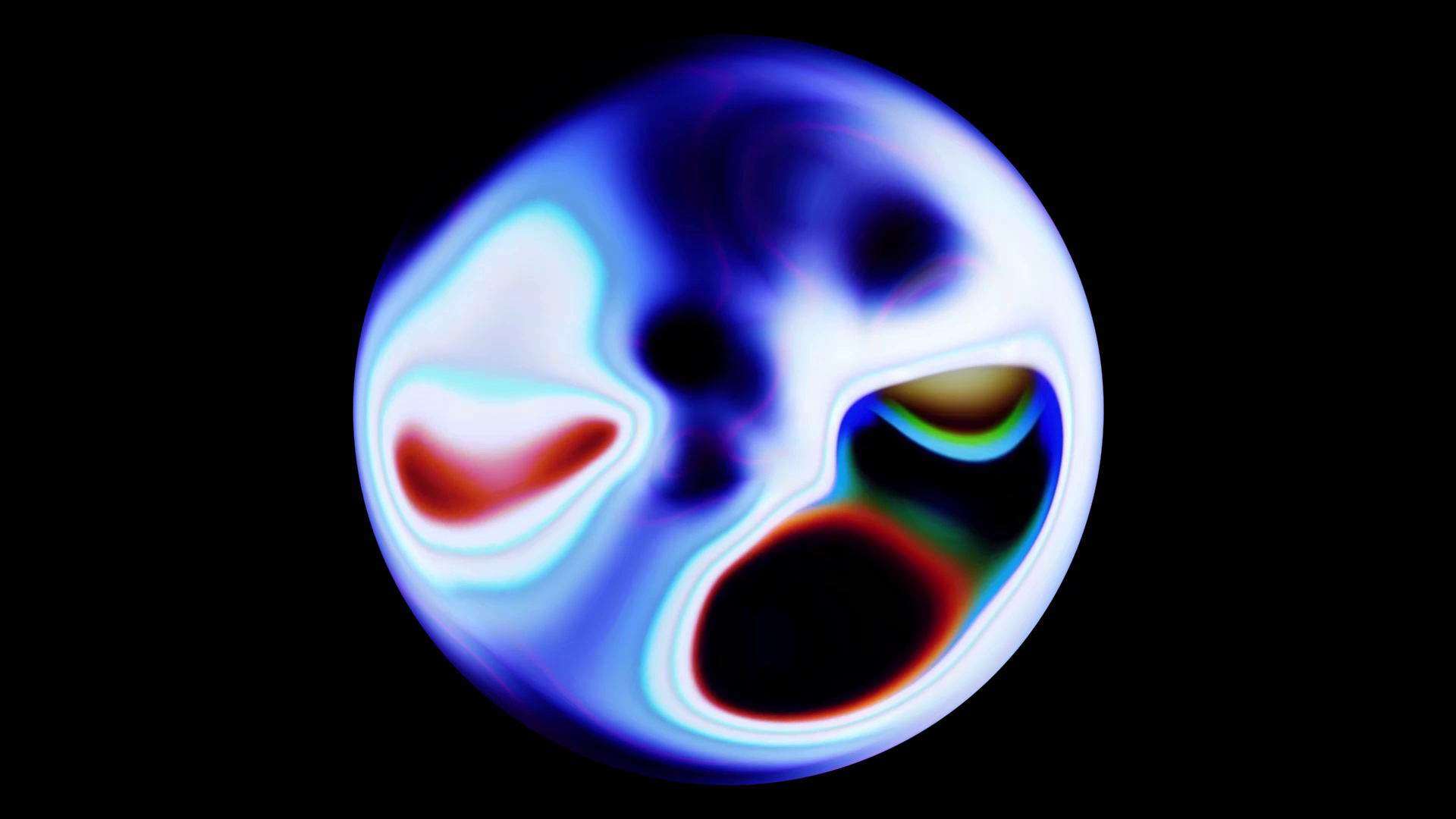 Plasmaball - Trippy Effect Circle Loop — Free Stock Footage Archive