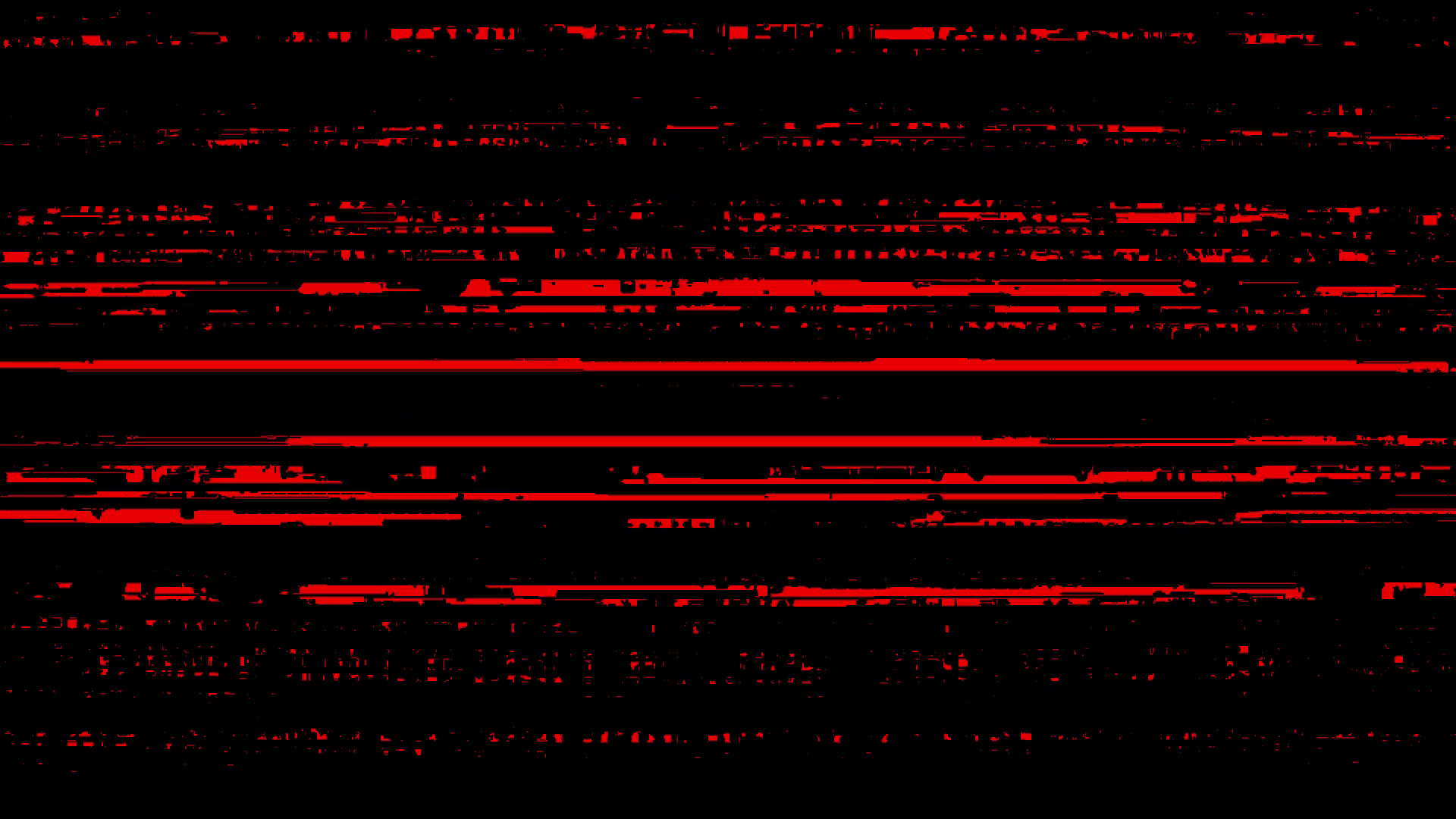 Red TV Screen - Broken VHS VCR Error Effect — Free Stock Footage Archive