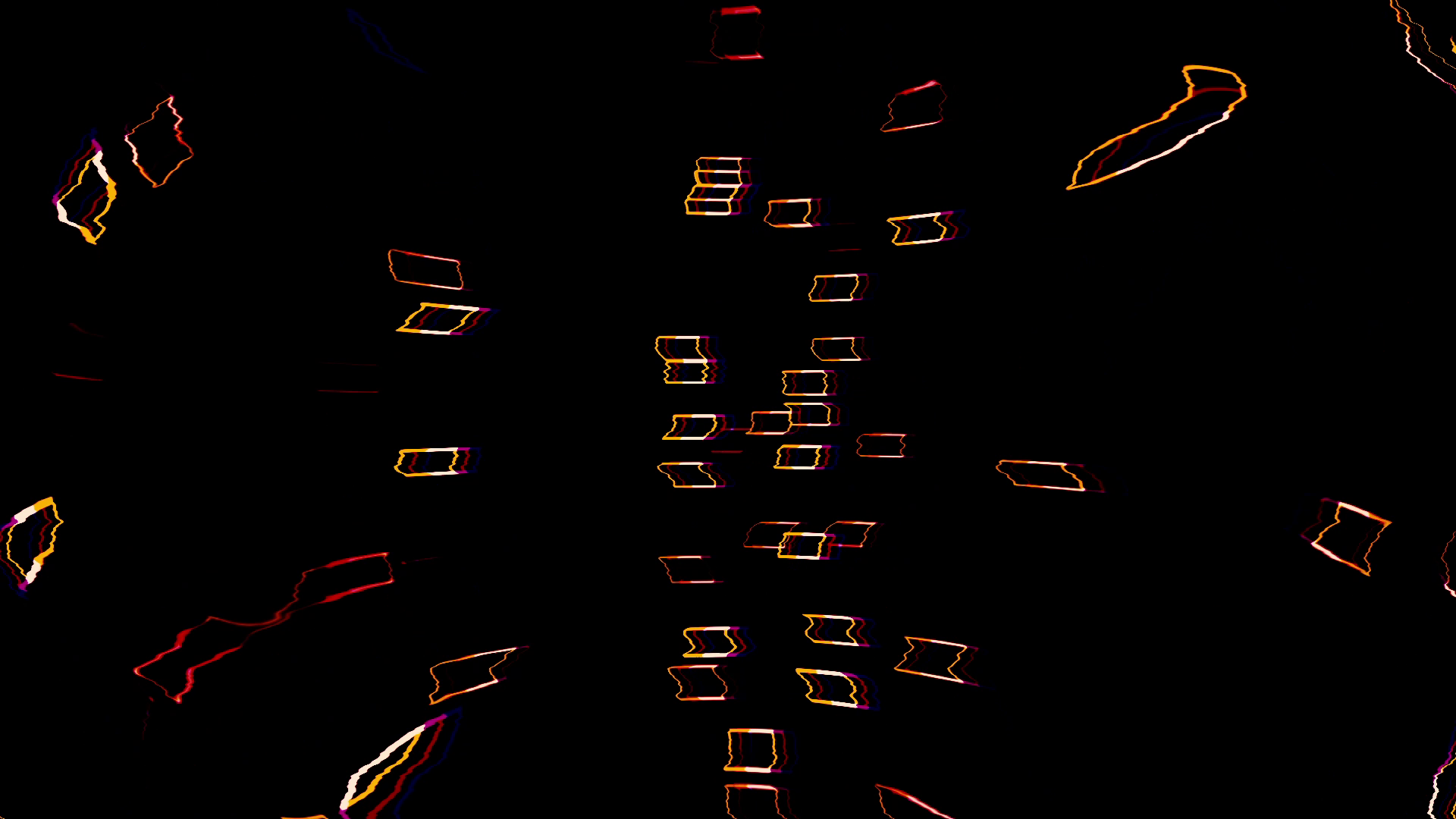 Glitch Rectangles - Broken Square Effect Loop — Free Stock Footage Archive