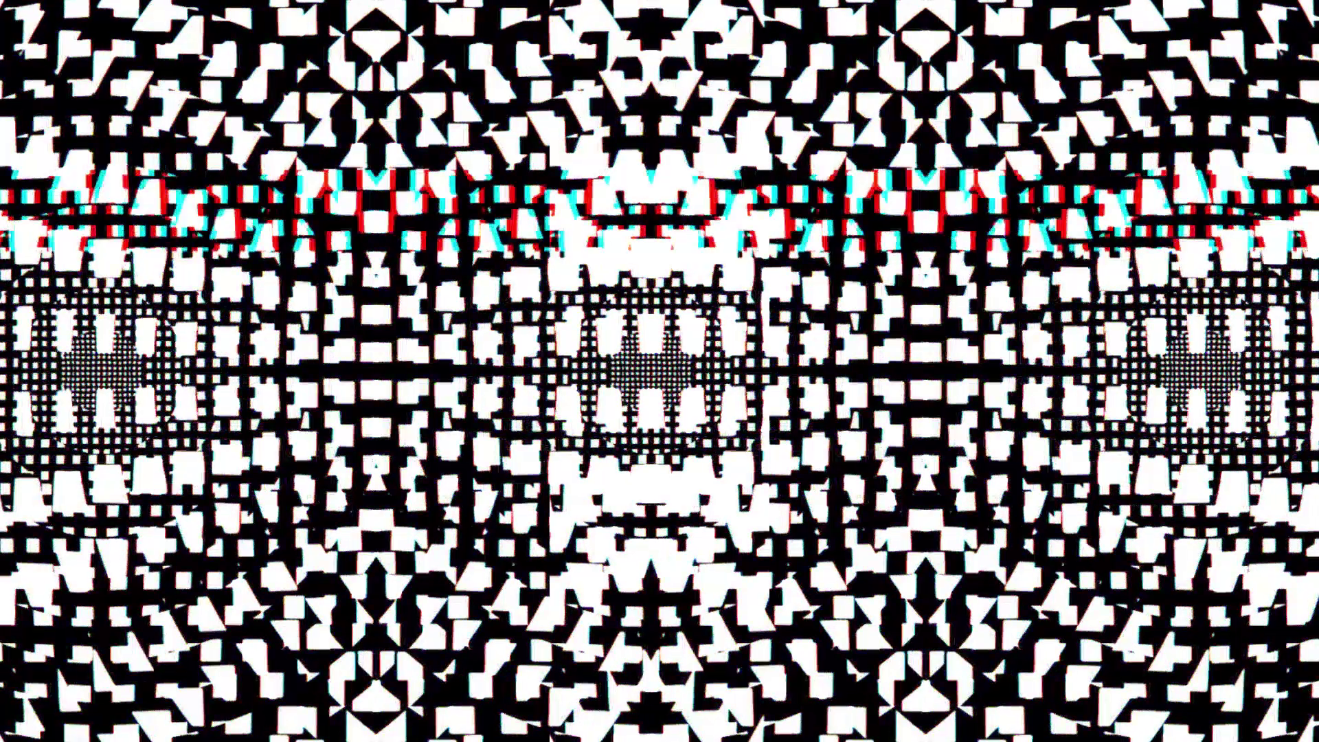 Wobbly Glitch Structure - RGB Shift Loop — Free Stock Footage Archive